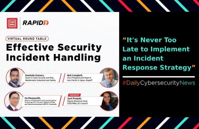 Effective Security Incident Handling – The Need of the Hour